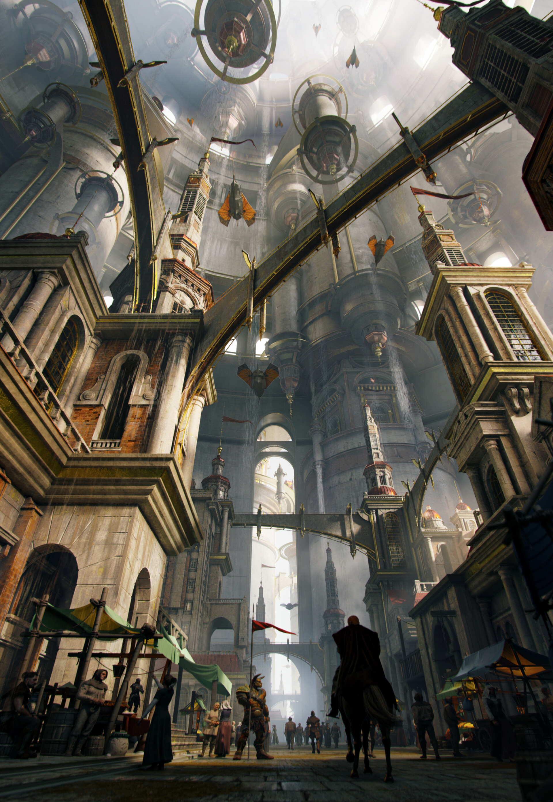 ArtStation - Terminus - City of Towers