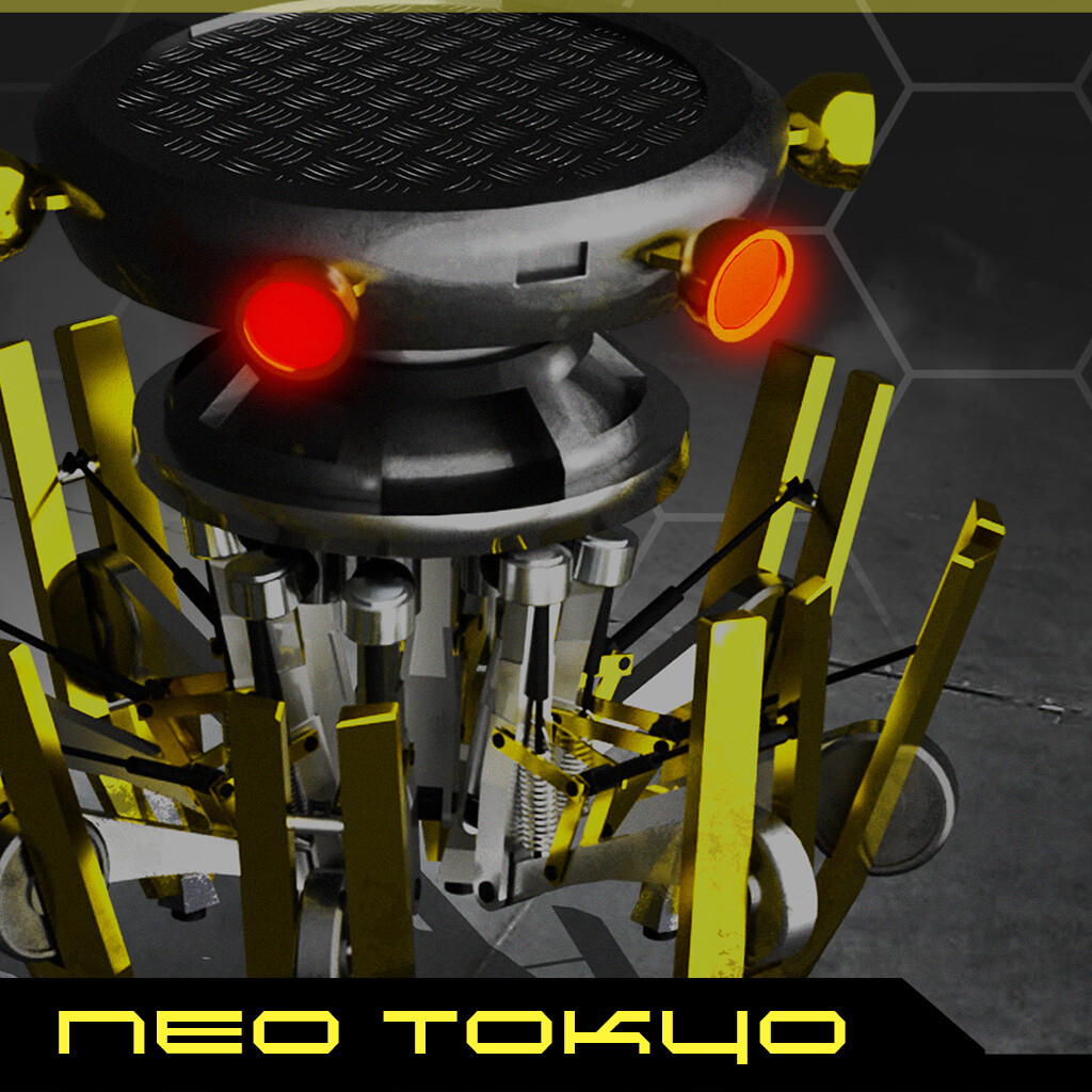ArtStation - Neo Tokyo: Robot Crawler