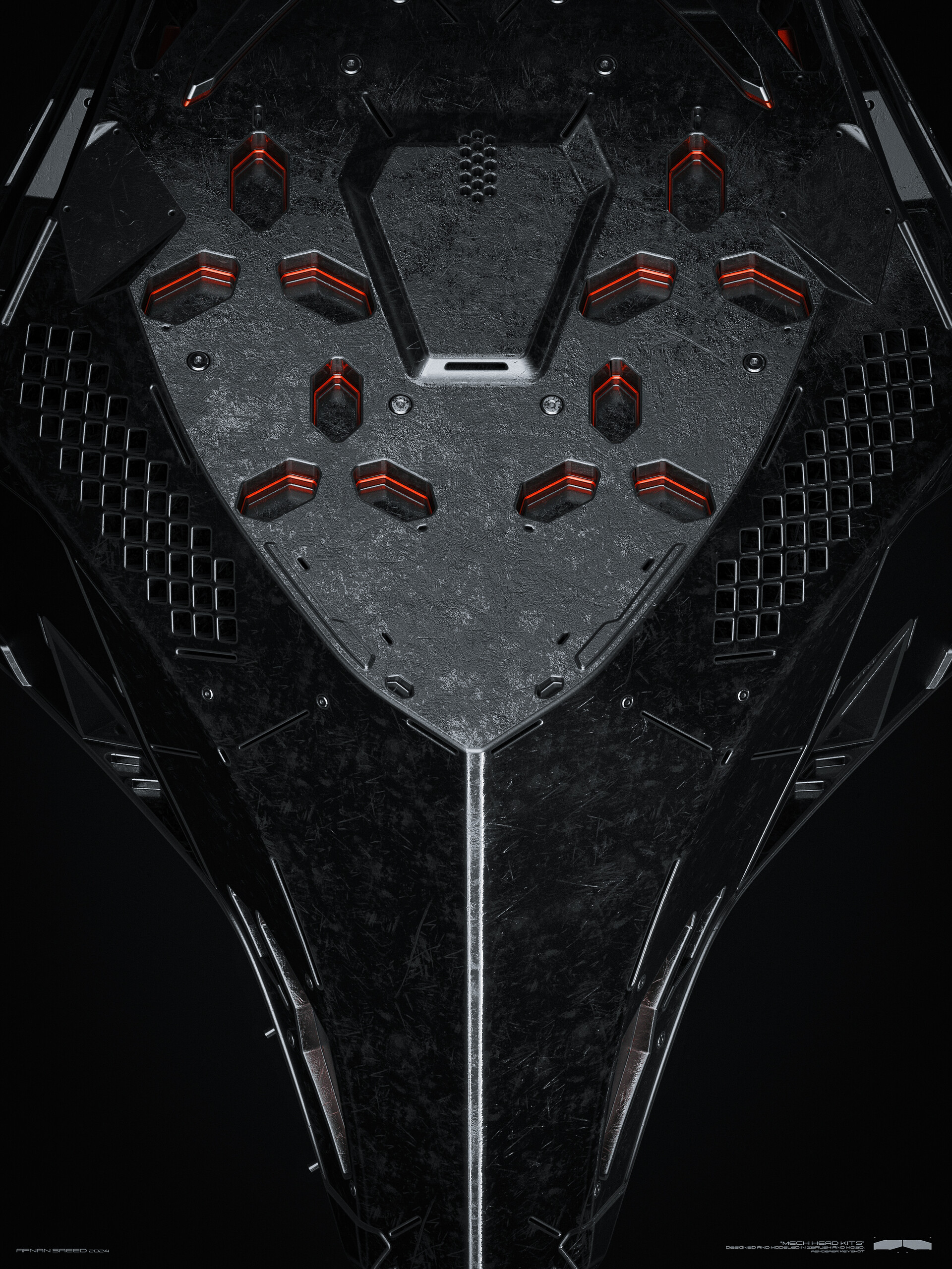 ArtStation - Mech Heads