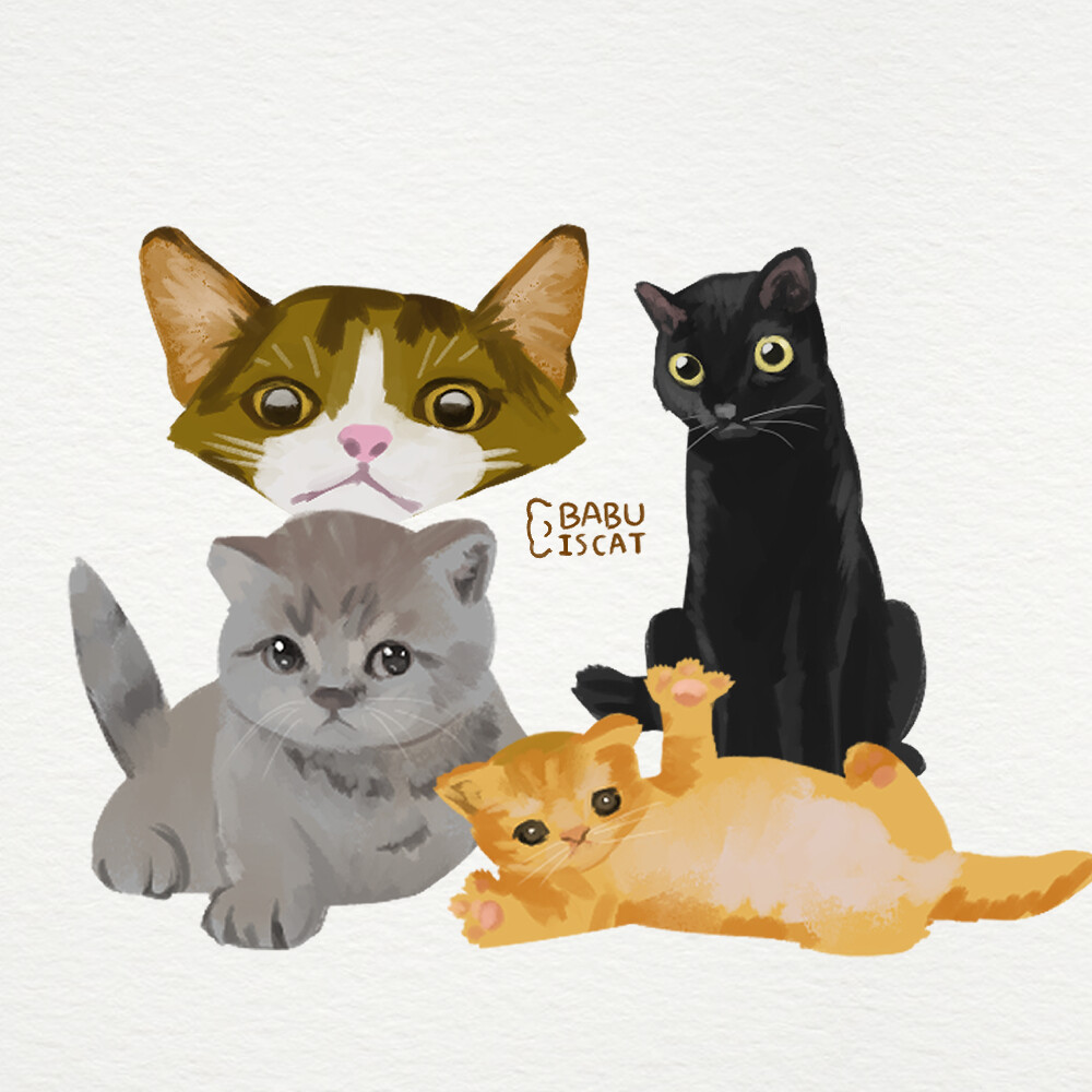 ArtStation - Cat gang