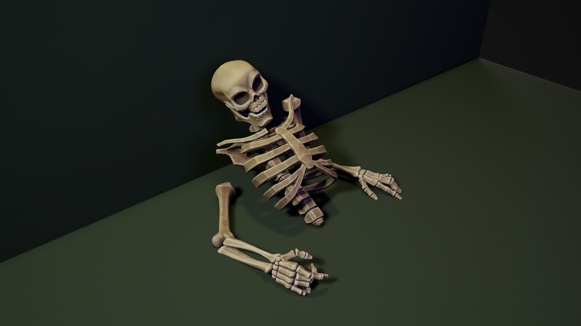 ArtStation - Skeleton Props