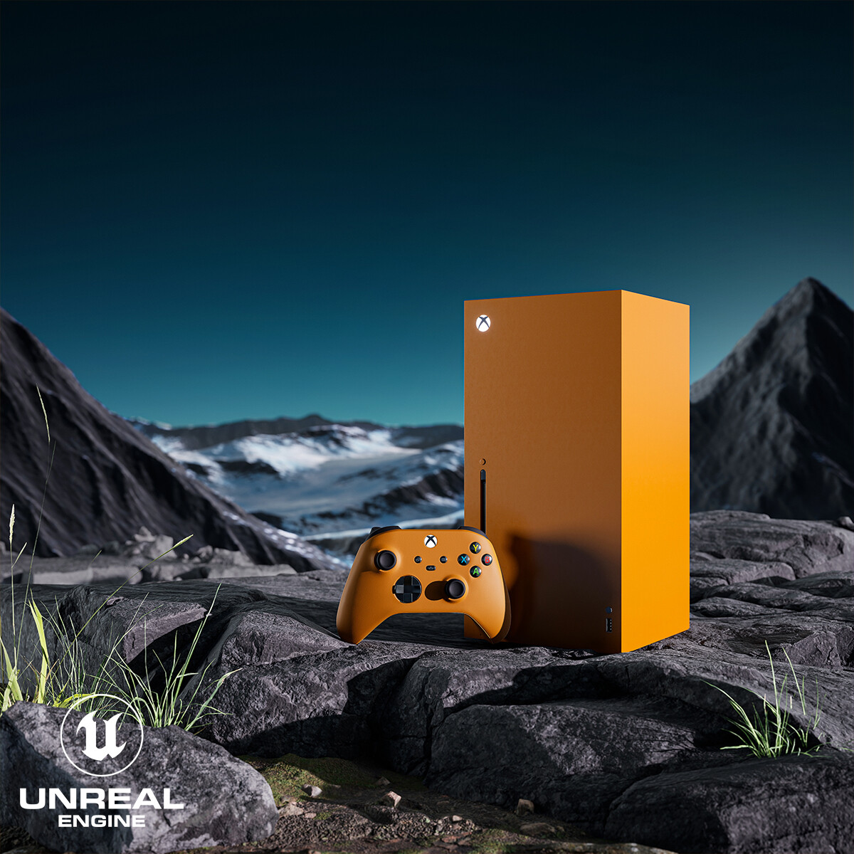 ArtStation - Product Rendering in Unreal Engine: Xbox Series X