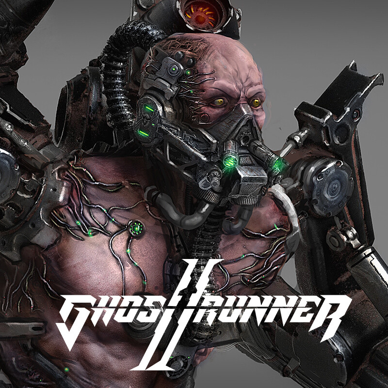 ArtStation - Ghostrunner 2 - Rocket Scion