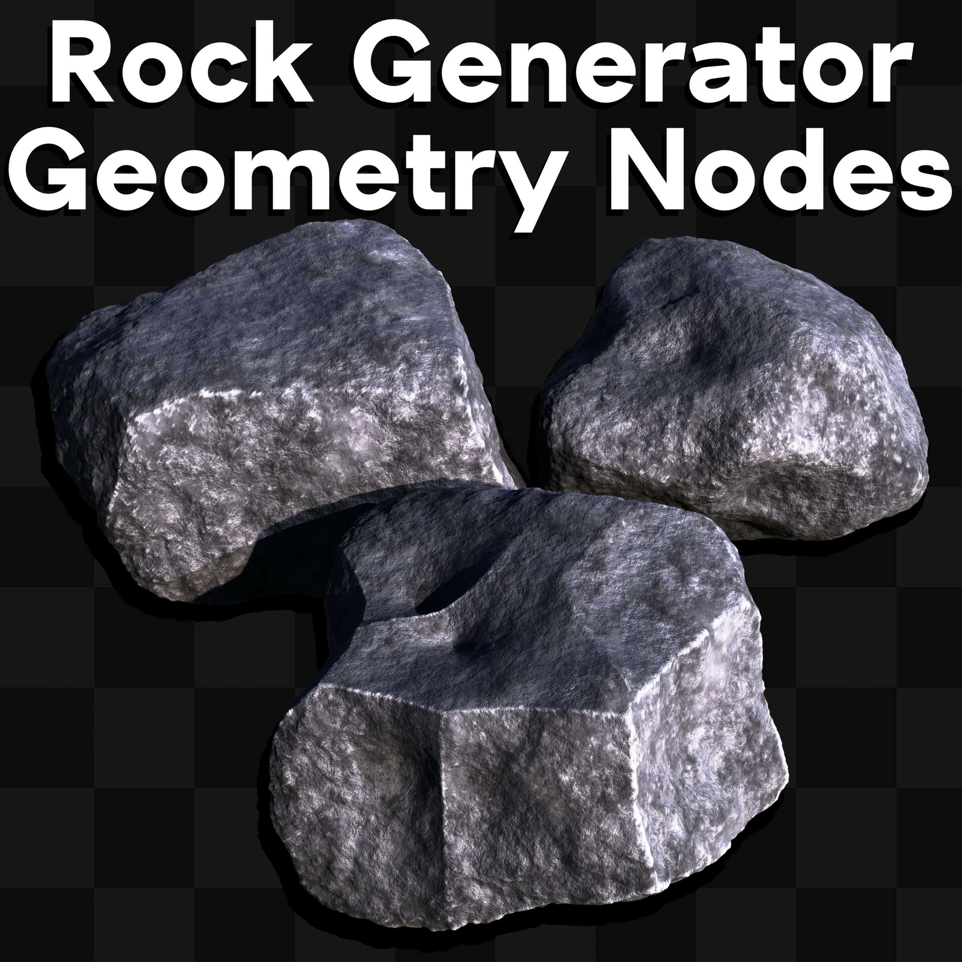 ArtStation - Rock Generator - Geometry Nodes (Blender Tutorial)