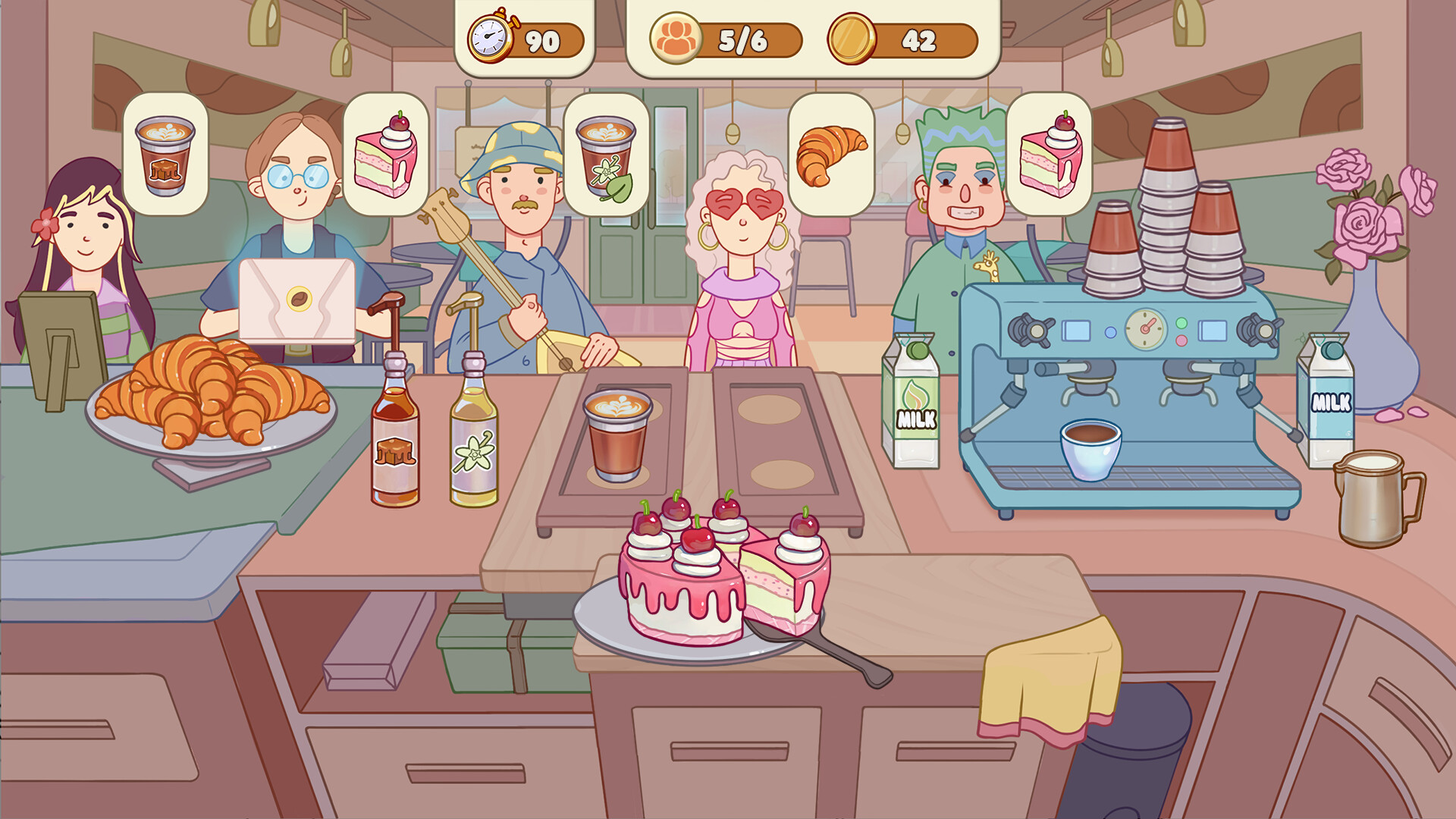 ArtStation - Coffee shop project