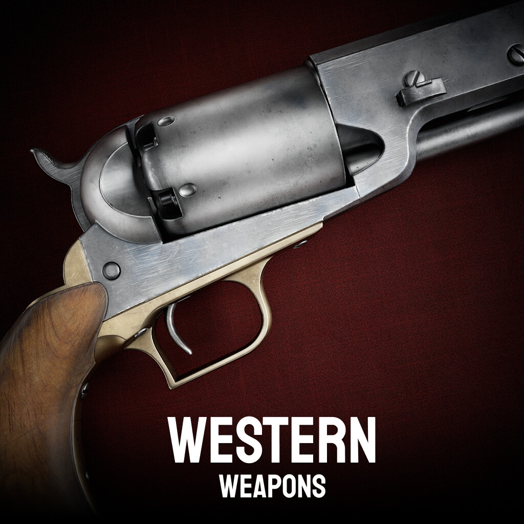 ArtStation - WESTERN WEAPONS | COLT WALKER