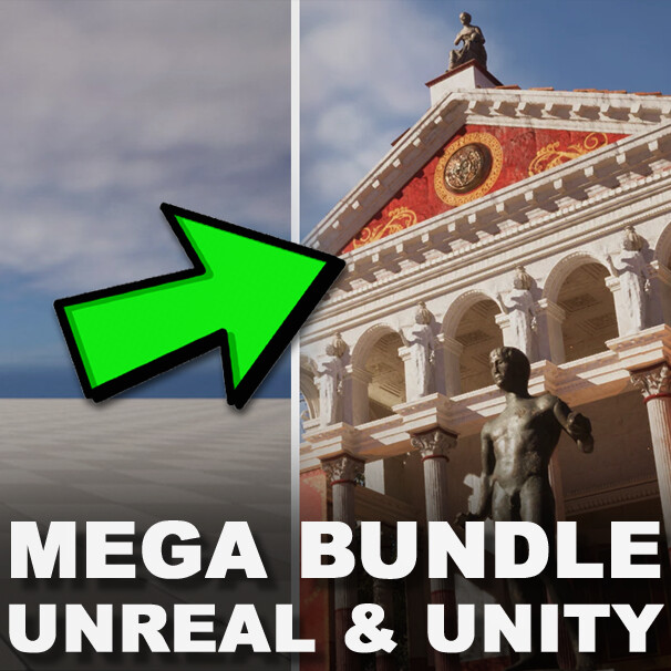 ArtStation - Massive Open World Mega Bundle - Unreal Engine and Unity