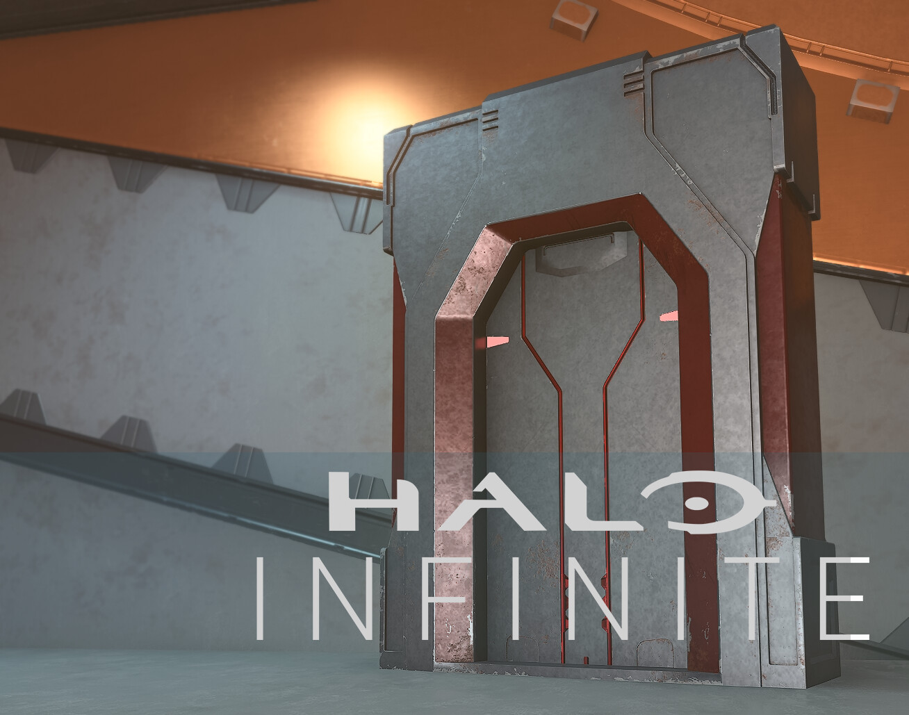 ArtStation - Forge Banished Spartan Door - Halo Infinite