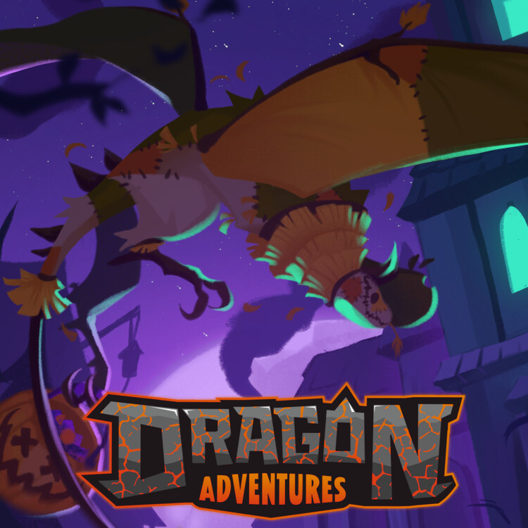 ArtStation - Halloween Thumbnail - Dragon Adventures