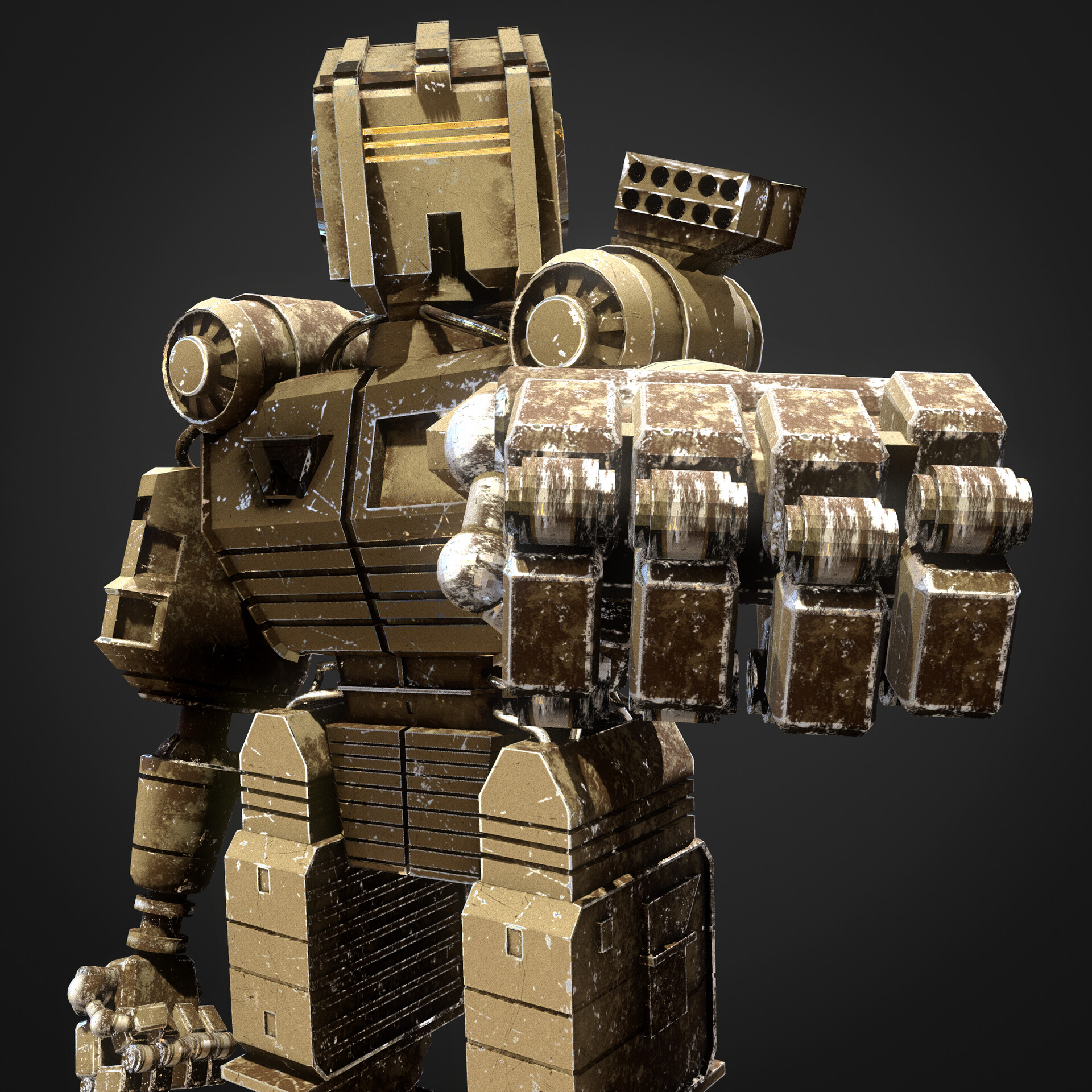 ArtStation - BattleBot-IO45