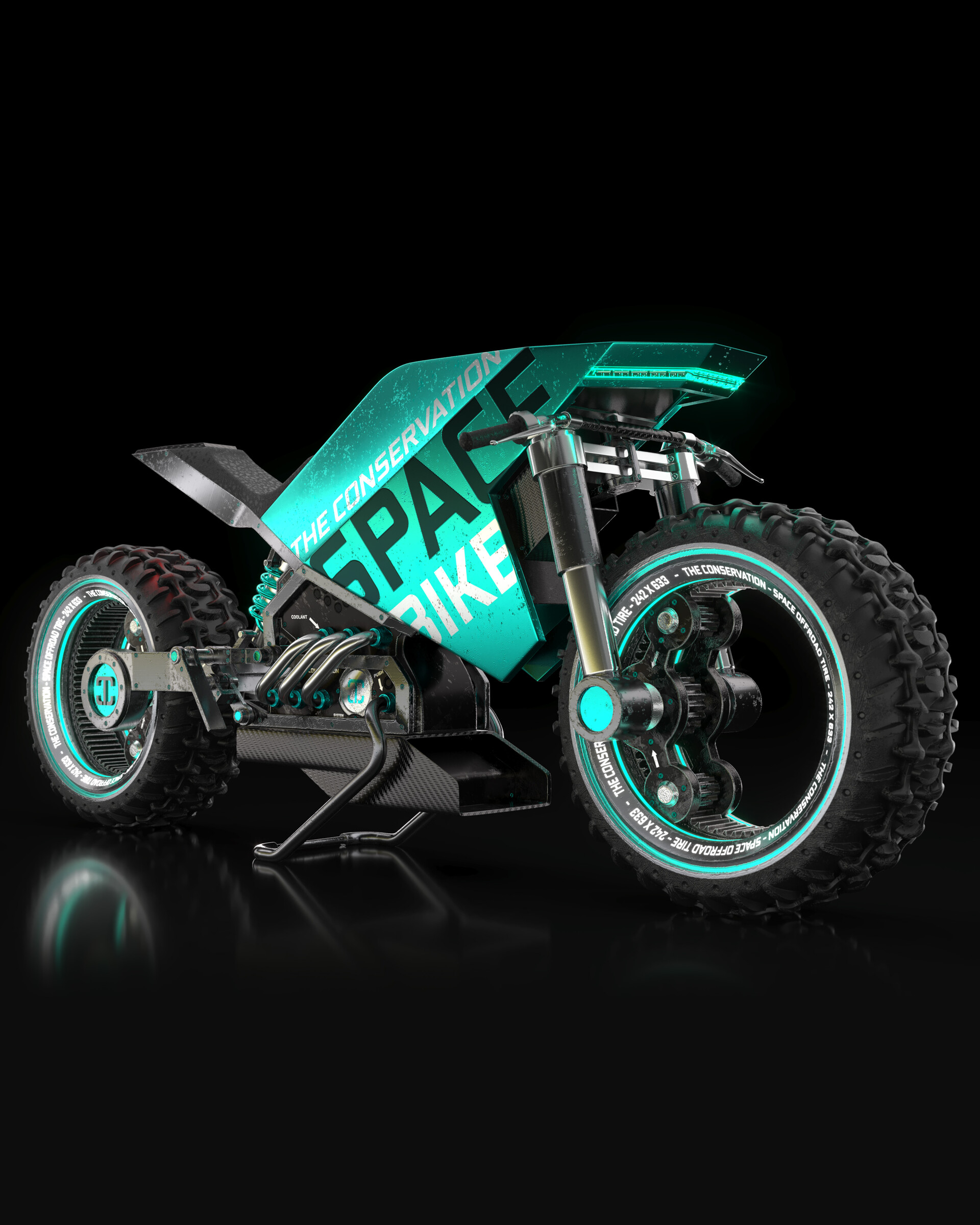 ArtStation - TC SPACE BIKE