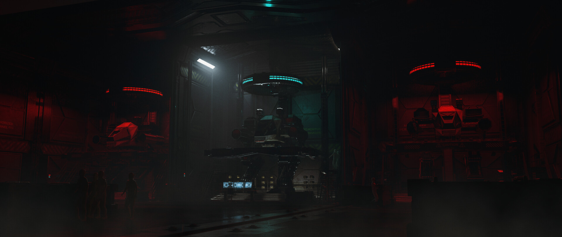 ArtStation - Robot Factory Scene