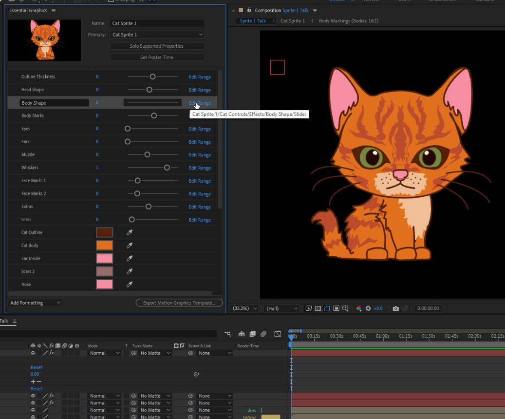 ArtStation - Fully-Featured 2D Character Creation in After Effects