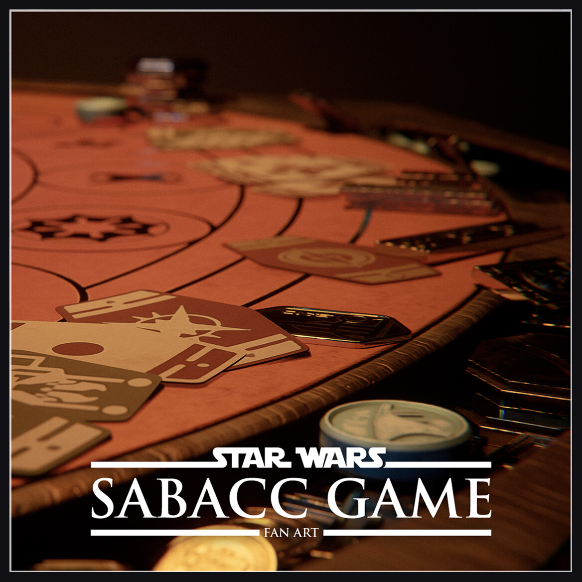 ArtStation - Sabacc game Table - Star Wars Fan Art