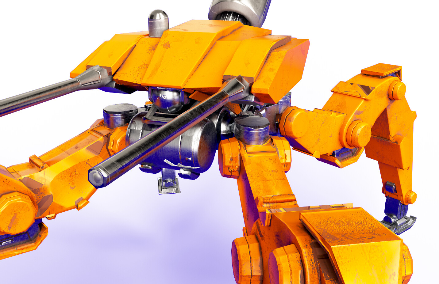 ArtStation - Quad Leg Tank
