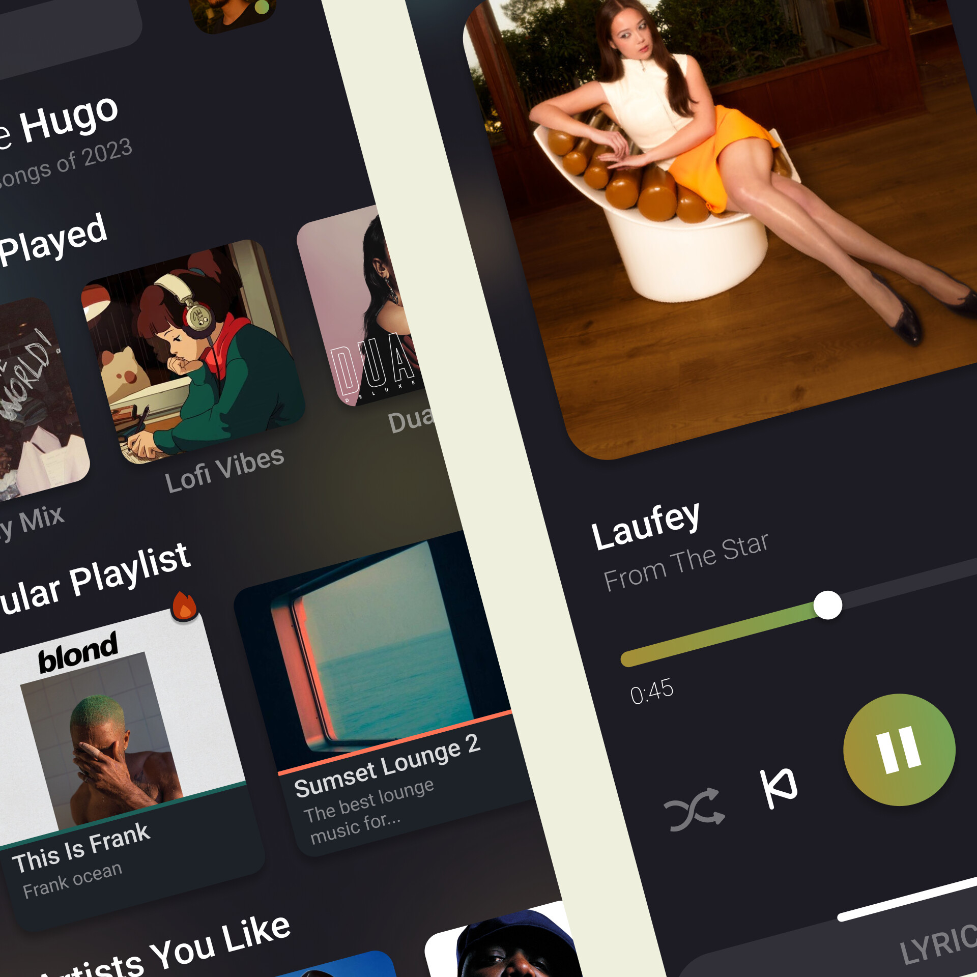 ArtStation - Music App Design
