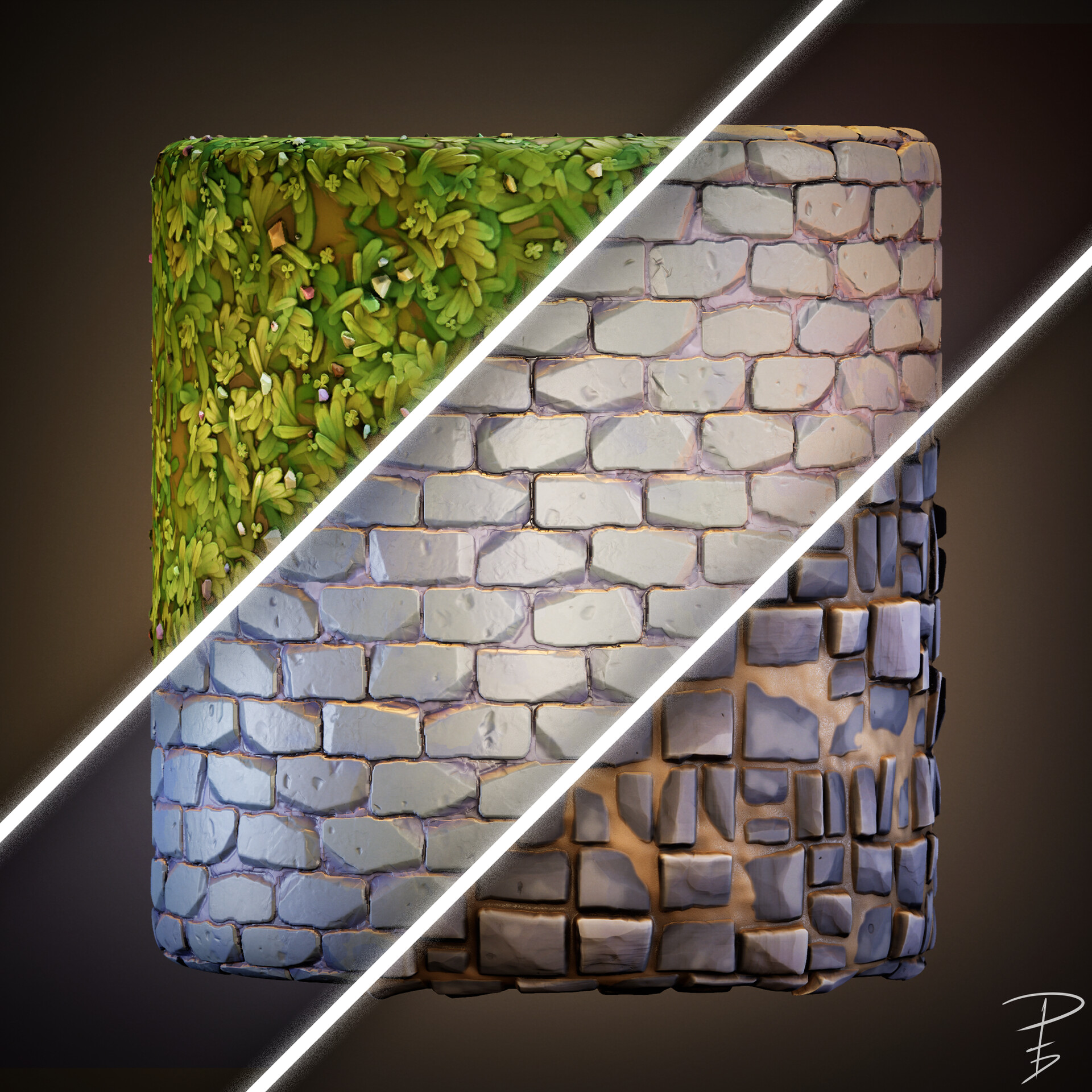 ArtStation - Stylized Material Collection Vol. 1