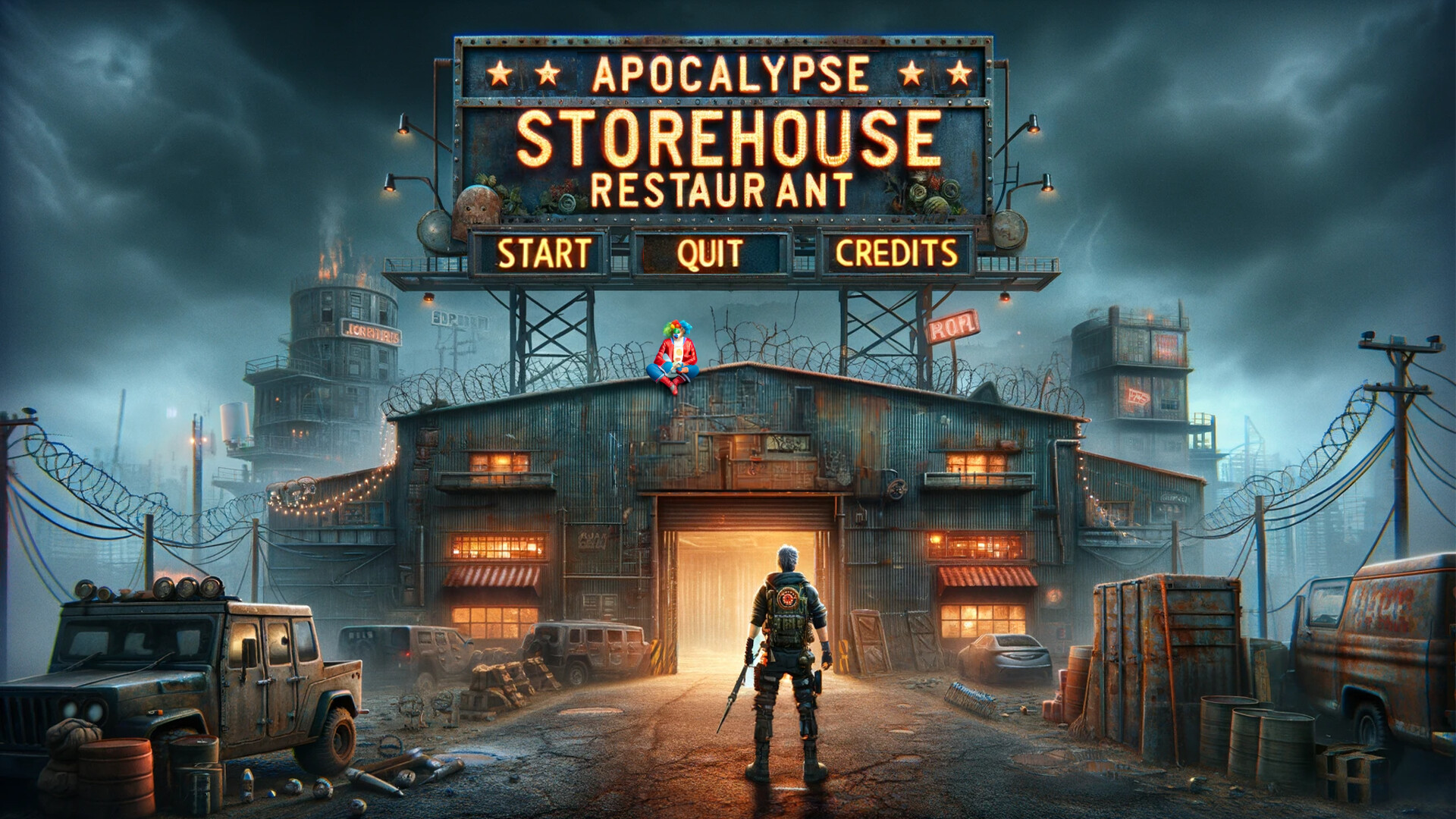 ArtStation - Apocalypse Storehouse Restaraunt