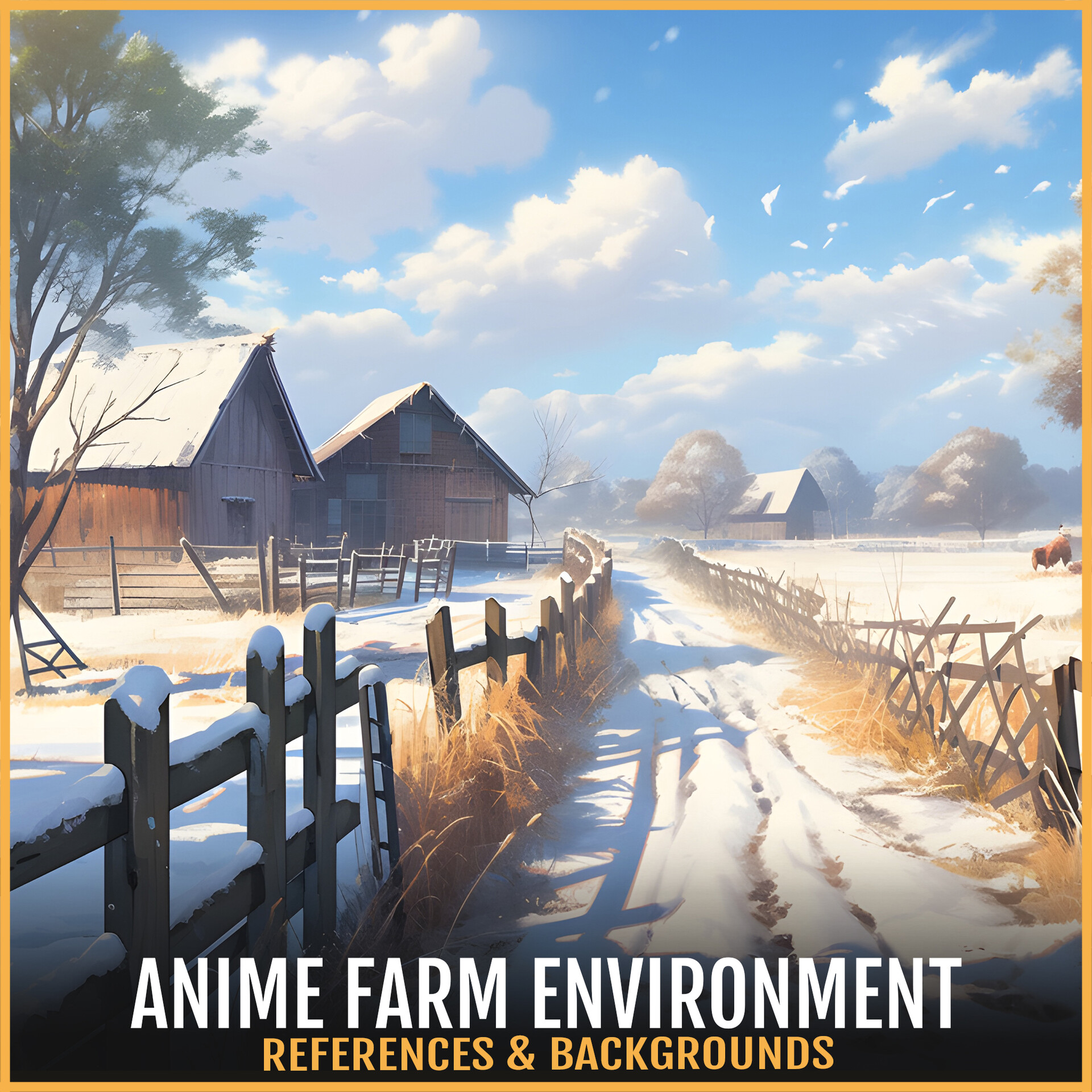 ArtStation - 303 Anime Farm Environment