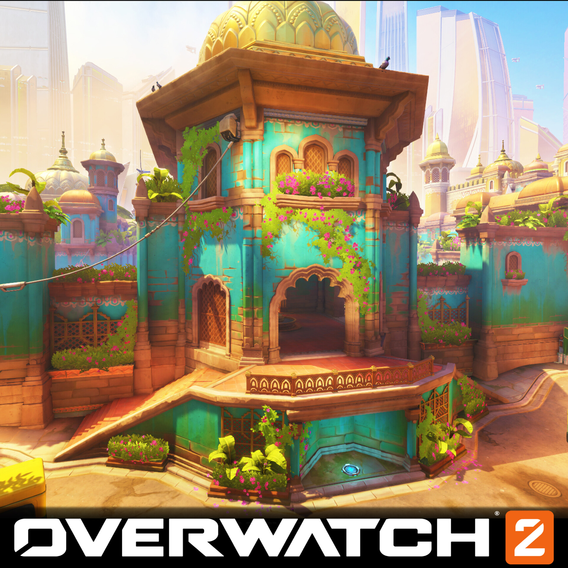 ArtStation - OW2 - India Garden