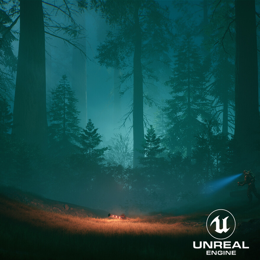 ArtStation - UE5-丛林攻壳队-Jungle