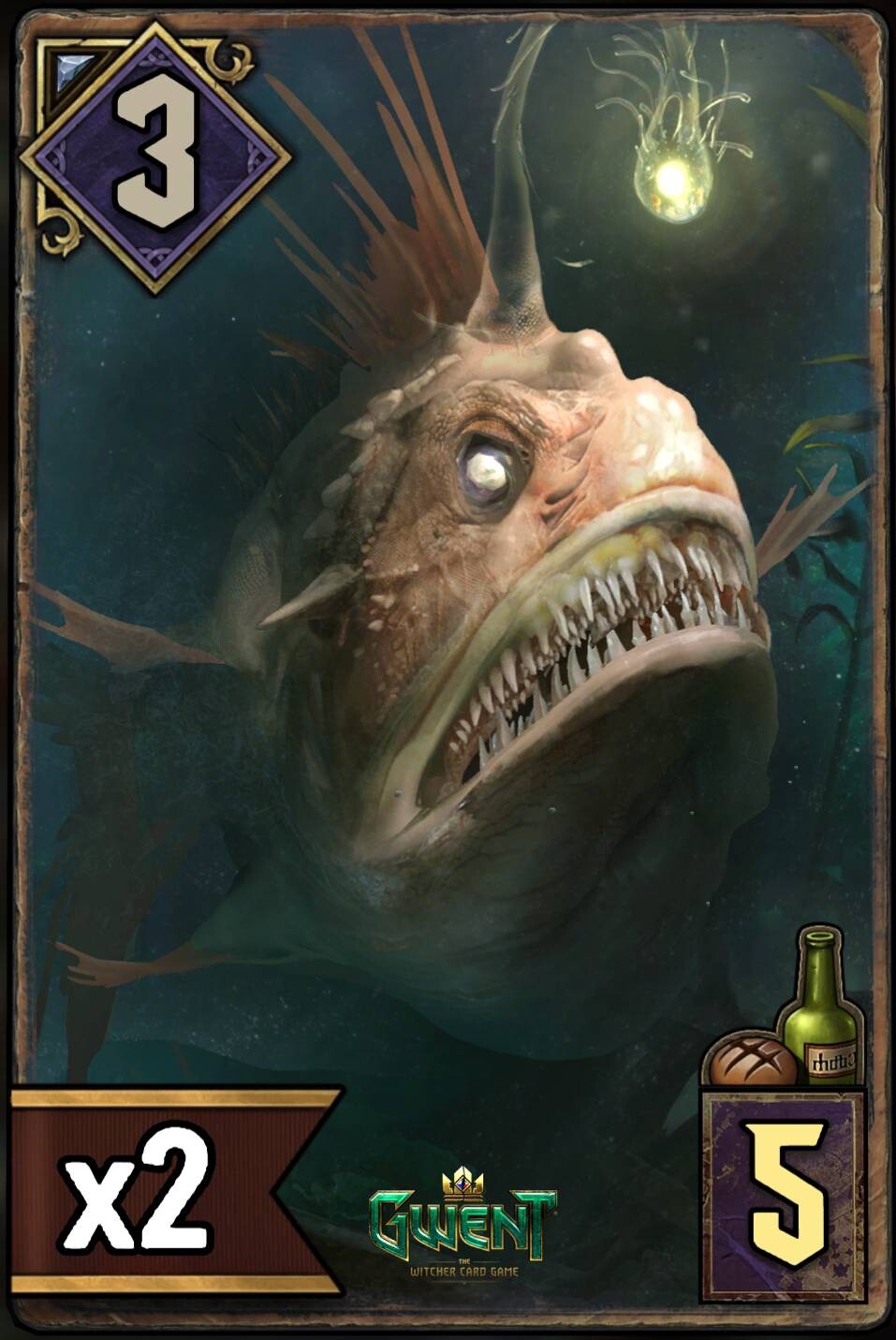 ArtStation - Angler Fish - Gwent: The Witcher Card Game