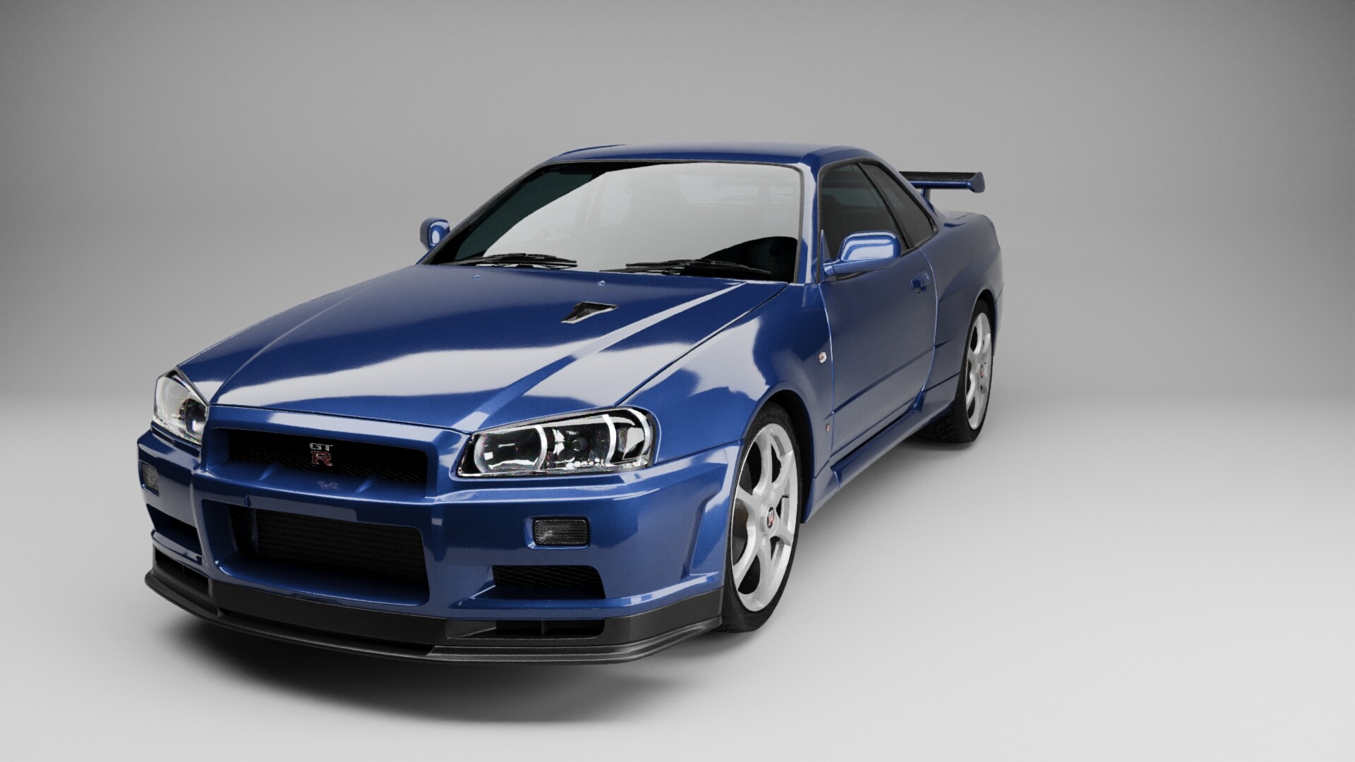 ArtStation - 2002 NISSAN SKYLINE GTR R34 V-SPEC II