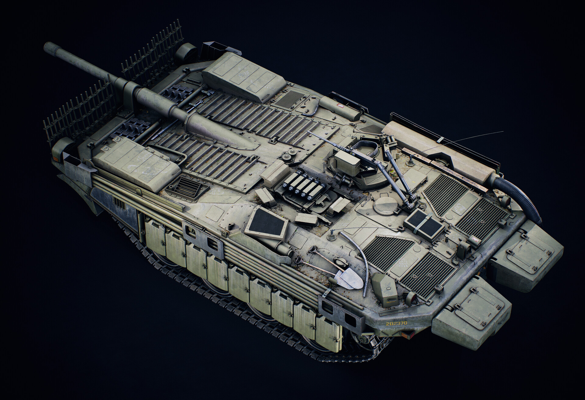 ArtStation - Stridsvagn 103 Tank (Strv.103) Update