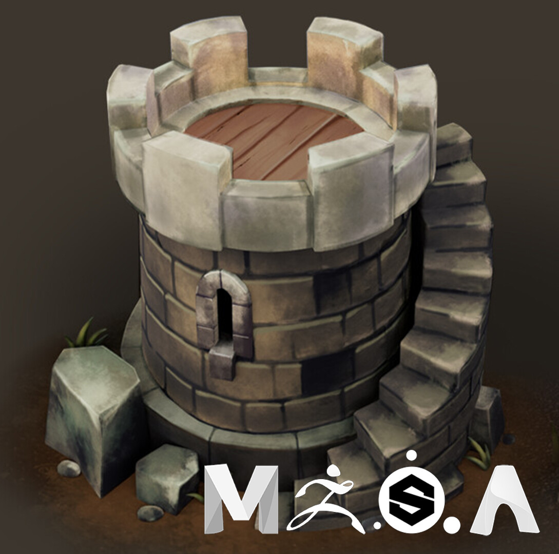 ArtStation - Castle Tour Props