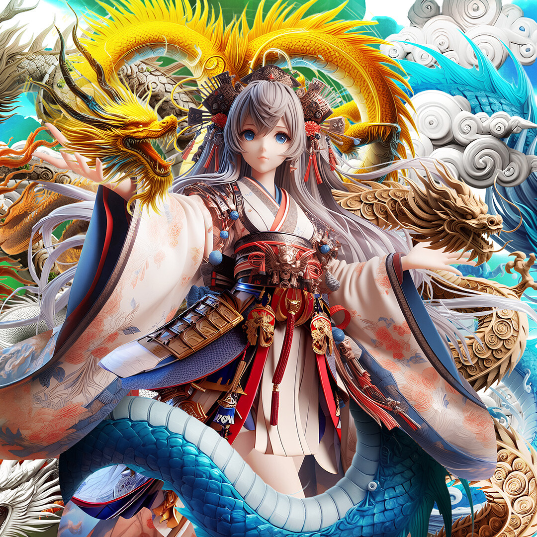 ArtStation - Dragons queen