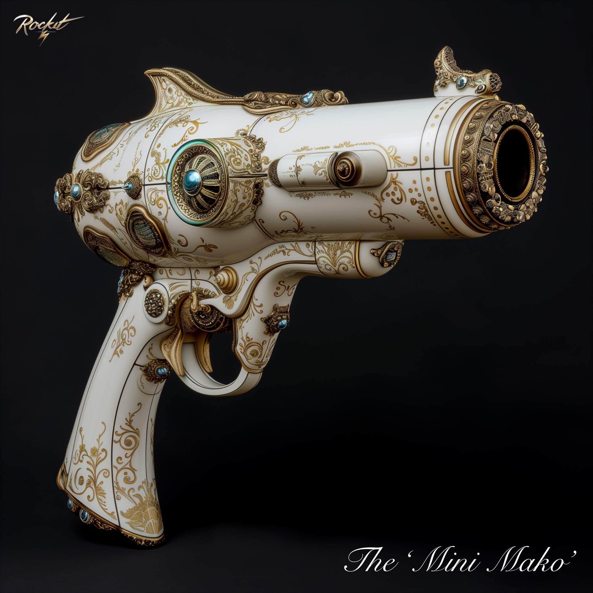 ArtStation - Dr. Rockit's Ray-Guns - Porcelain Collection