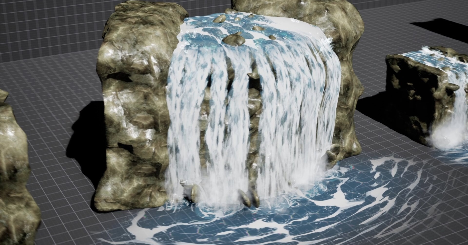 ArtStation - Stylized Waterfalls