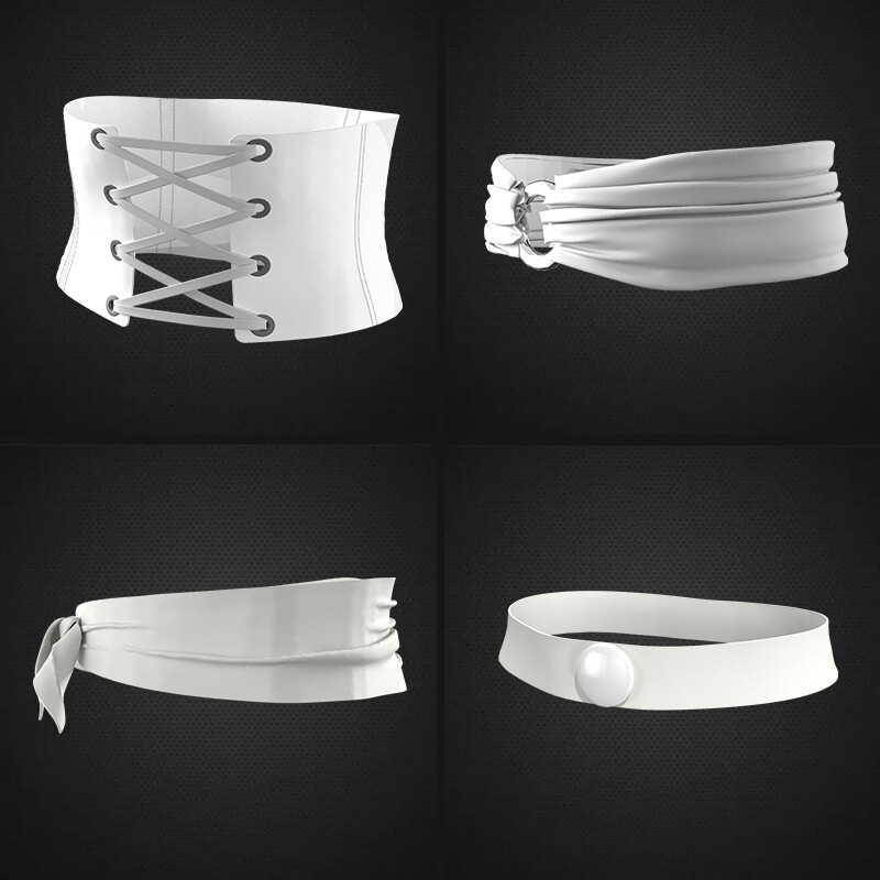 ArtStation - 27+2 Basic Knot Collection: Diverse Pre-Made Knots Your ...