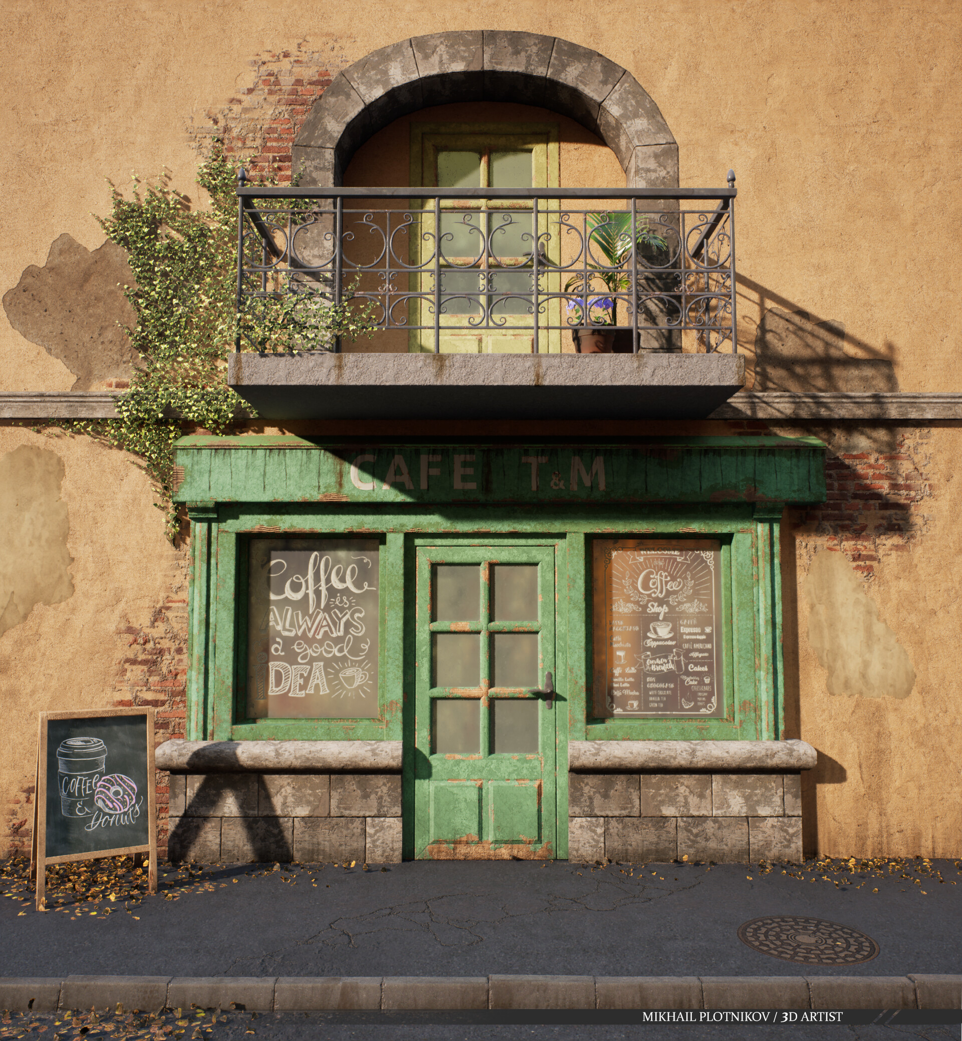 ArtStation - Cafe