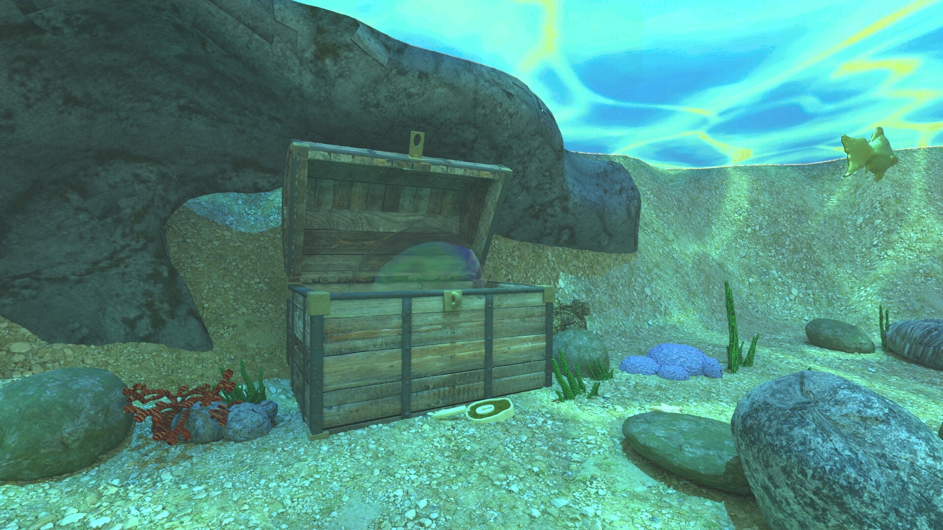 ArtStation - Treasure chest - First animation project