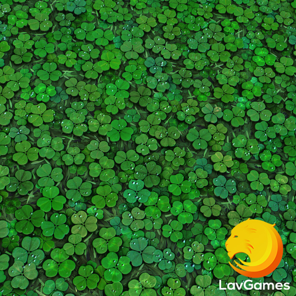 ArtStation - Stylized Clover Field - Substance Designer