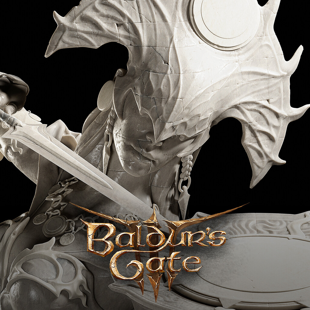 ArtStation - Shar Giant Statue - Baldur's Gate 3