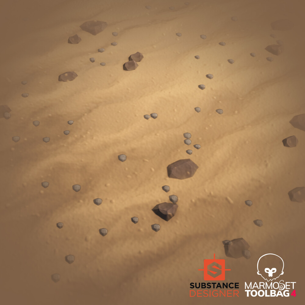 ArtStation - Sand material
