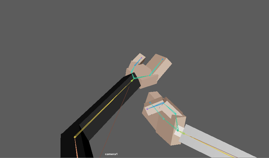 ArtStation - Low-Poly First Person Hands