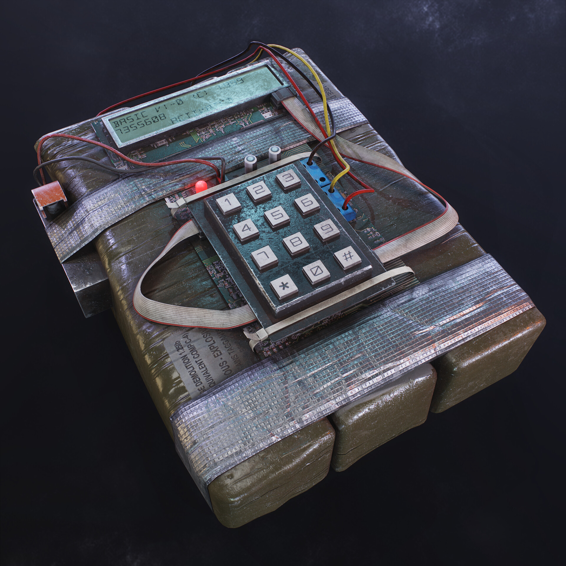 ArtStation - C4 Explosive - CS:GO