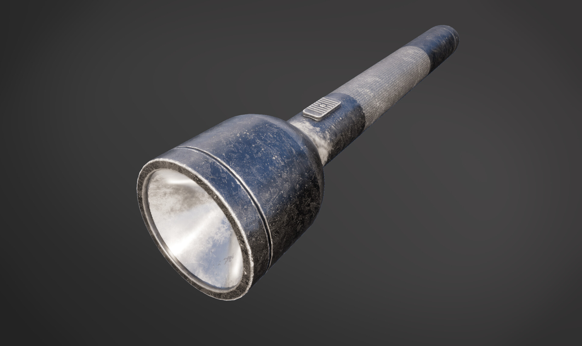 ArtStation - Old Flashlight Prop