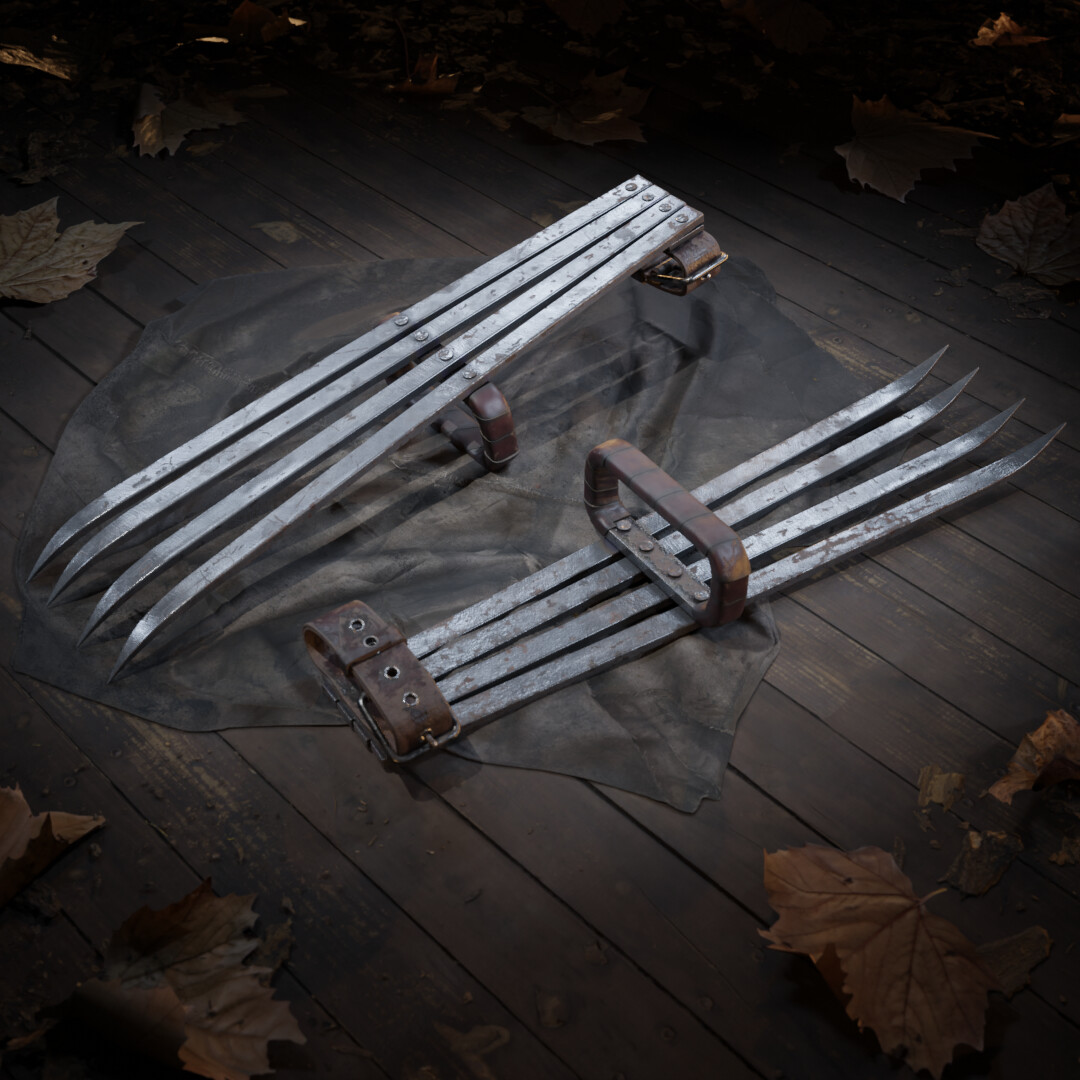 ArtStation - Forged Claws (For Axe Point)