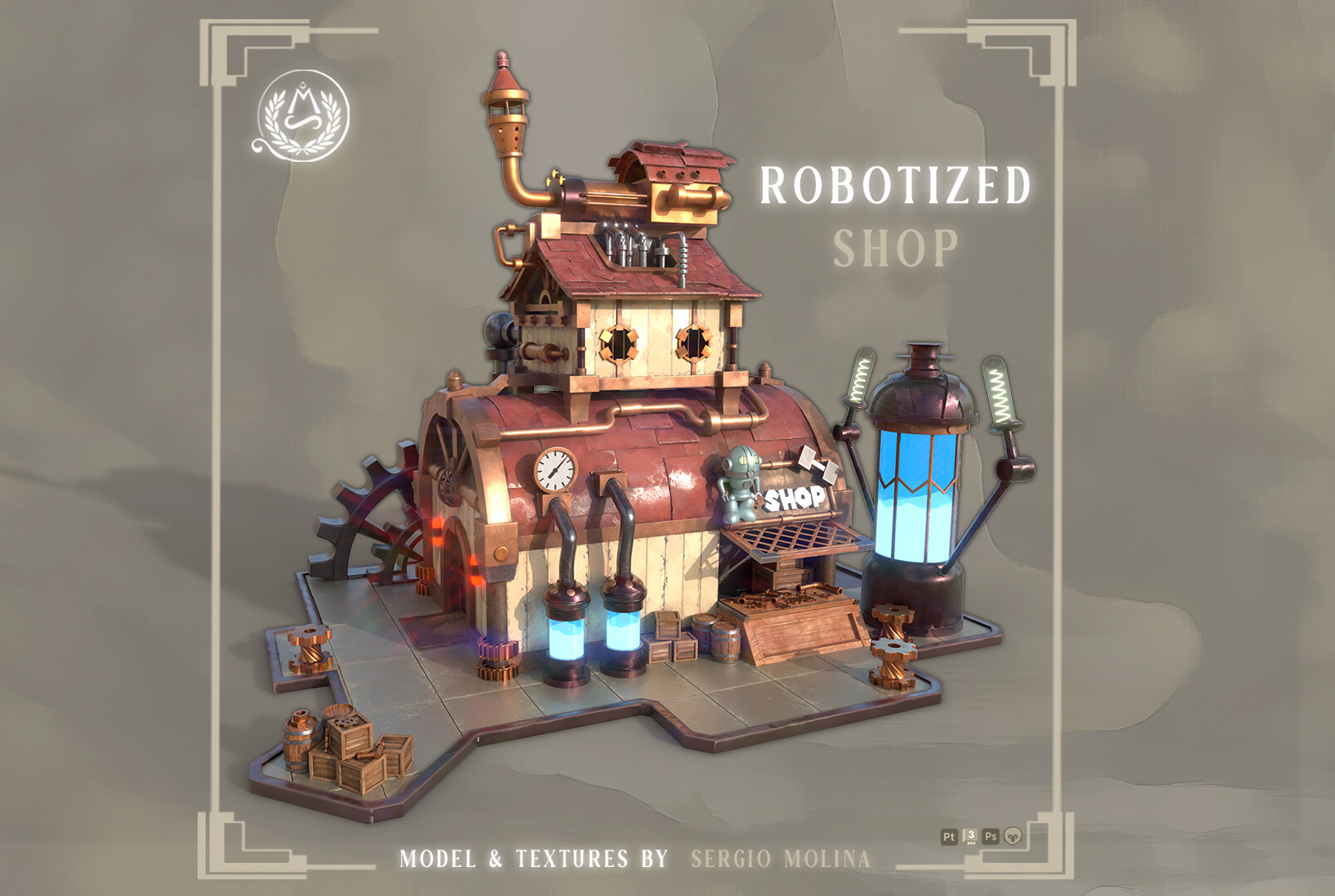 ArtStation - Robotized Shop