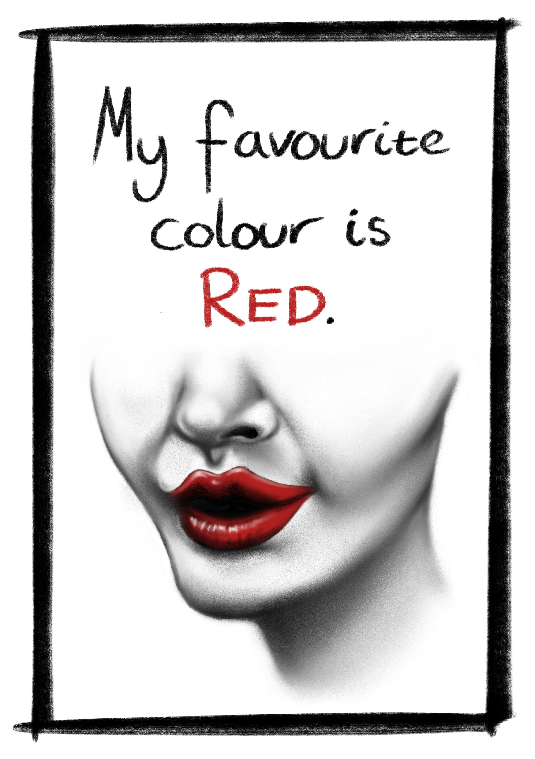 ArtStation - My Favourite Colour is Red Zine