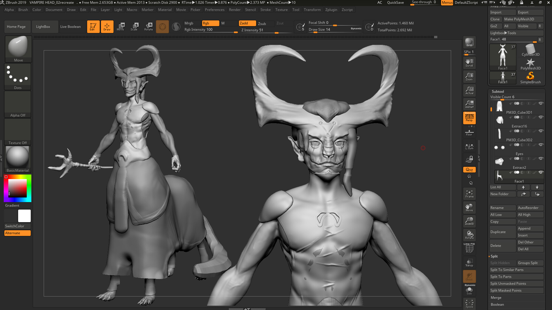 ArtStation - few character_ #wip