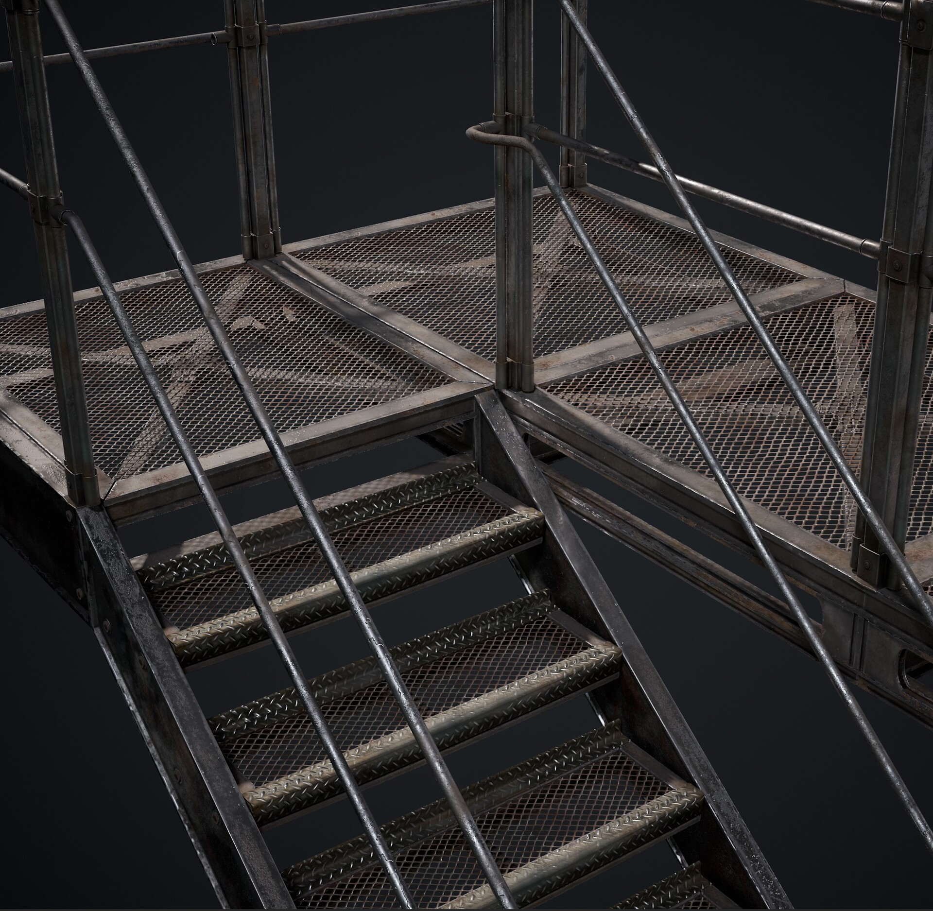 JIu Jeong 정지우 - Steel Staircase Module