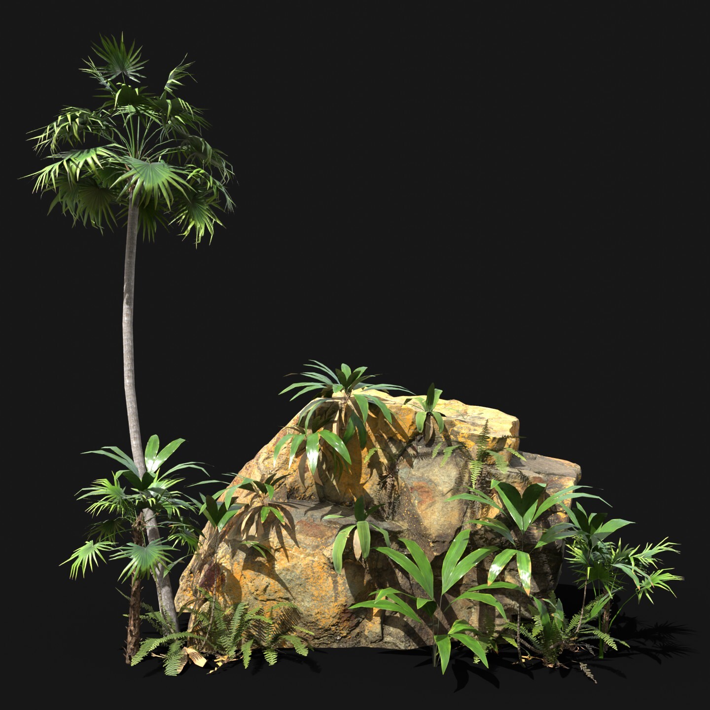 ArtStation - Tropical Plants Set