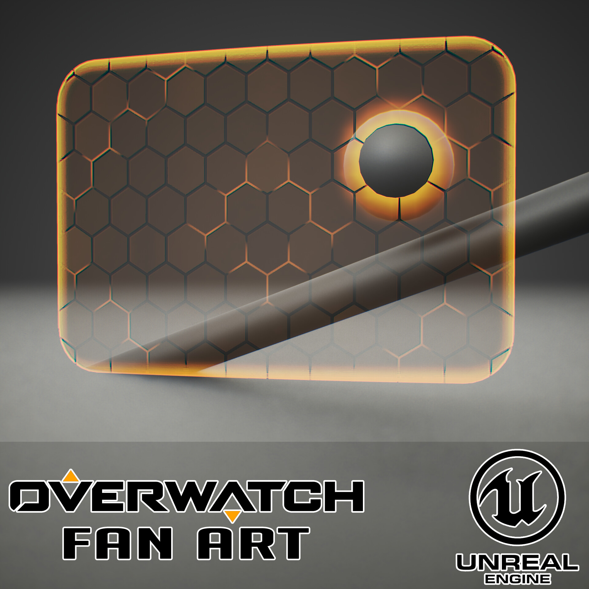 ArtStation - [Fan Art] Reinhardt Shield