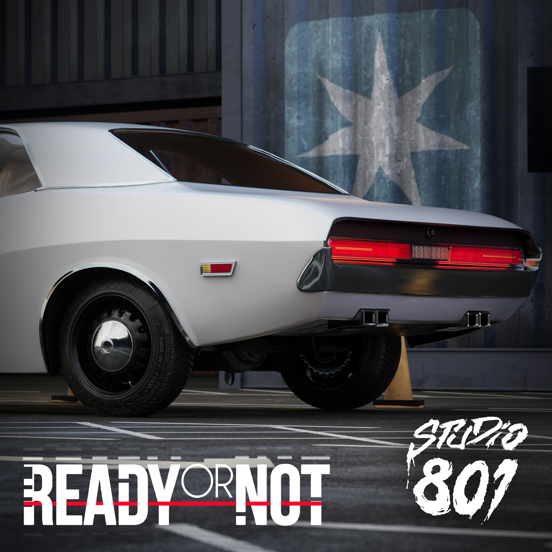ArtStation - Old Muscle Car | Ready or Not