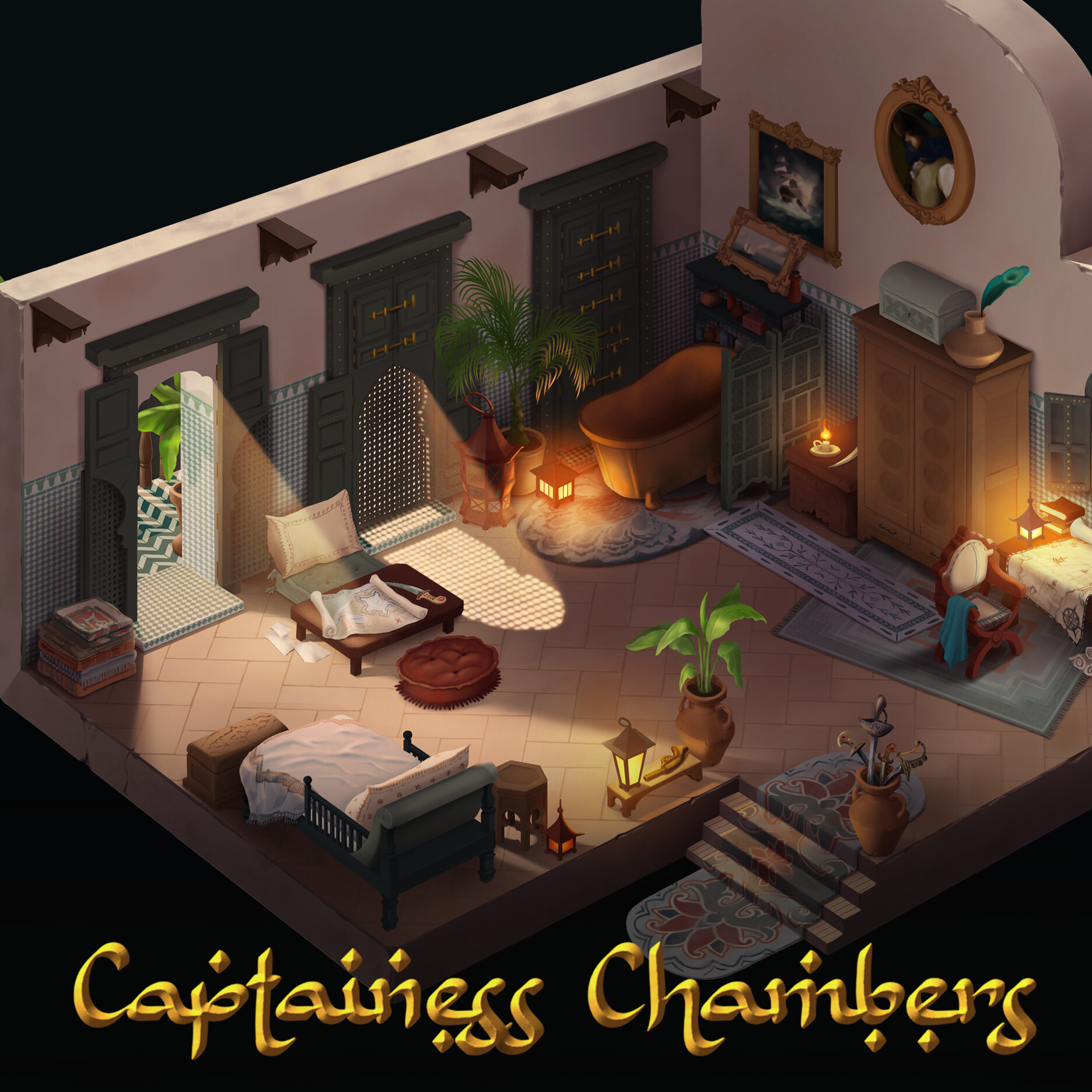 ArtStation - Captainess Chambers